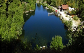 Lomeček u Starého Klíčova se již deset let chlubí podvodním unikátem ...